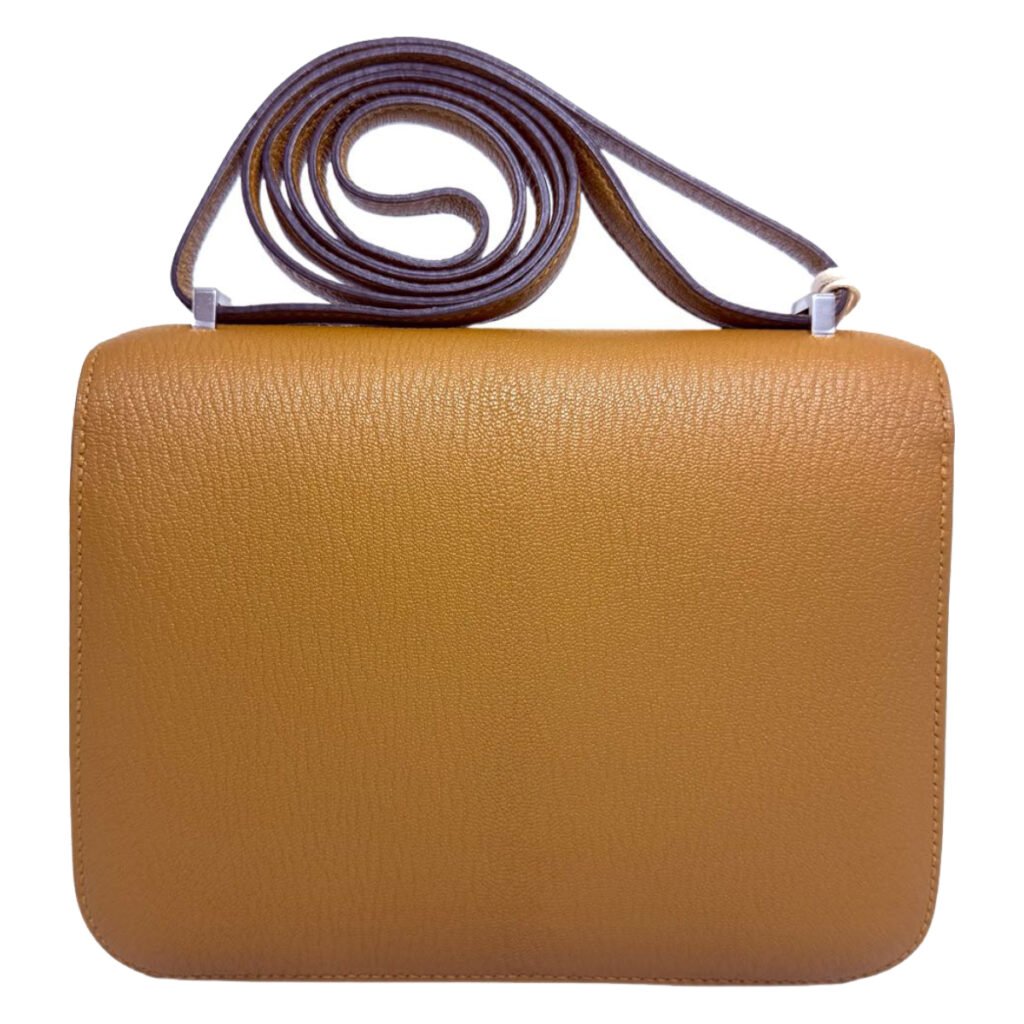 Hermès Constance 19 99% New Kraft Beige Crossbody bag Z Stamp Chevre ...